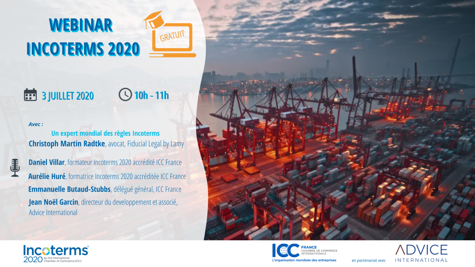 WEBINAR : INCOTERMS 2020 - ICC France