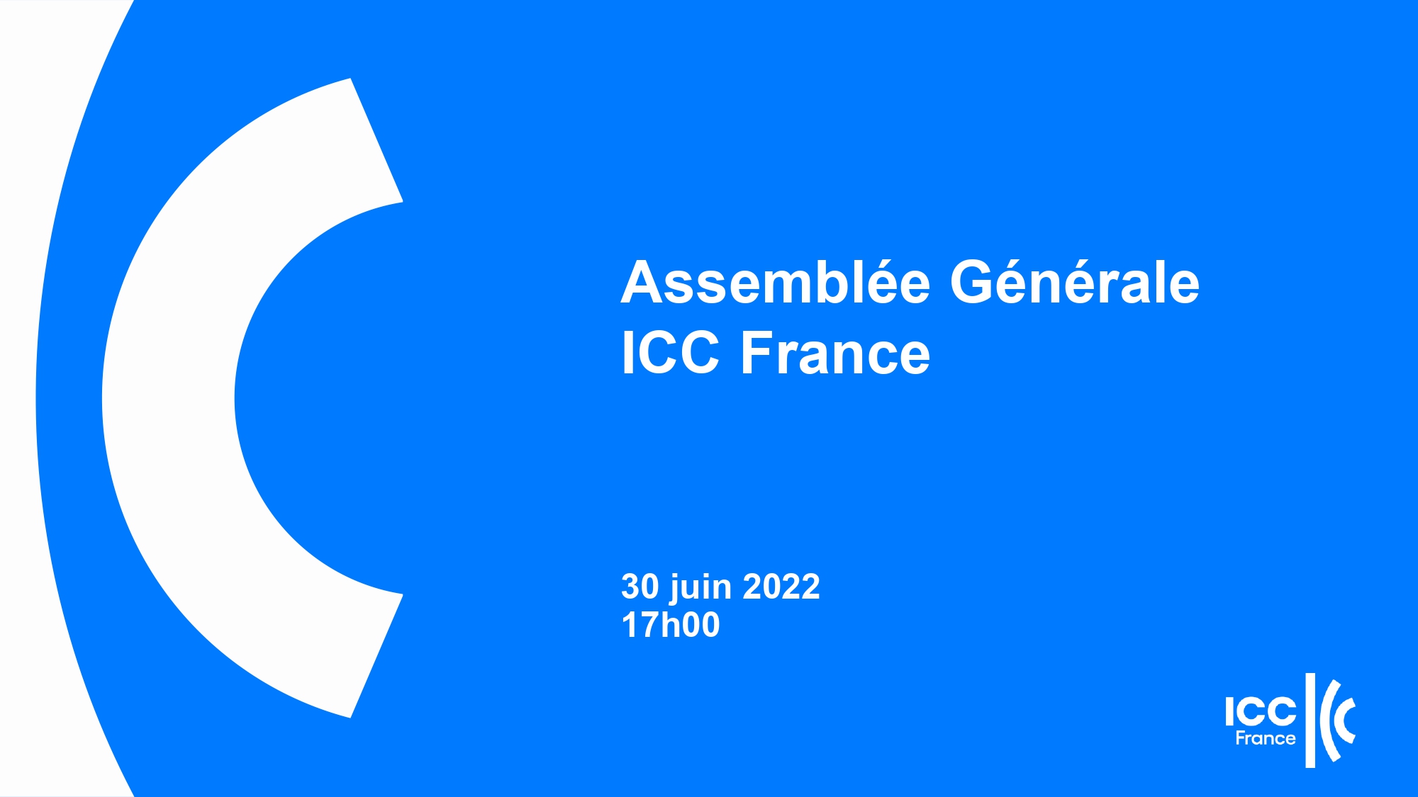 Assemblée Générale d’ICC France 2022 : Frank Riester partage les ...